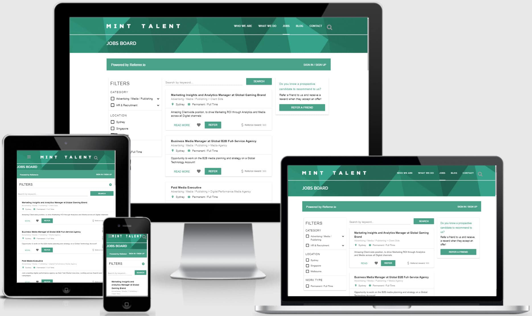 Our referral program just got better! - Our new transparent referral ...